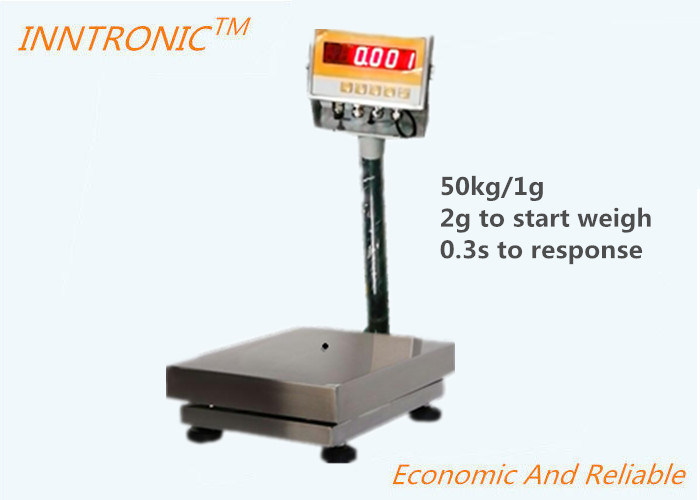 HPPS-B50-50kg 1G RS485 อุตสาหกรรมการนับเหล็กไร้ขัดขนาดน้ําหนัก IP68 ...